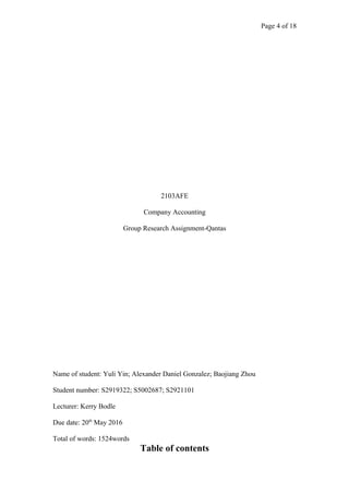 2101AFE Group Assignmentt | PDF