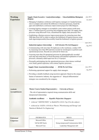 Resume Jimmy Xi Wang V5.3 | PDF