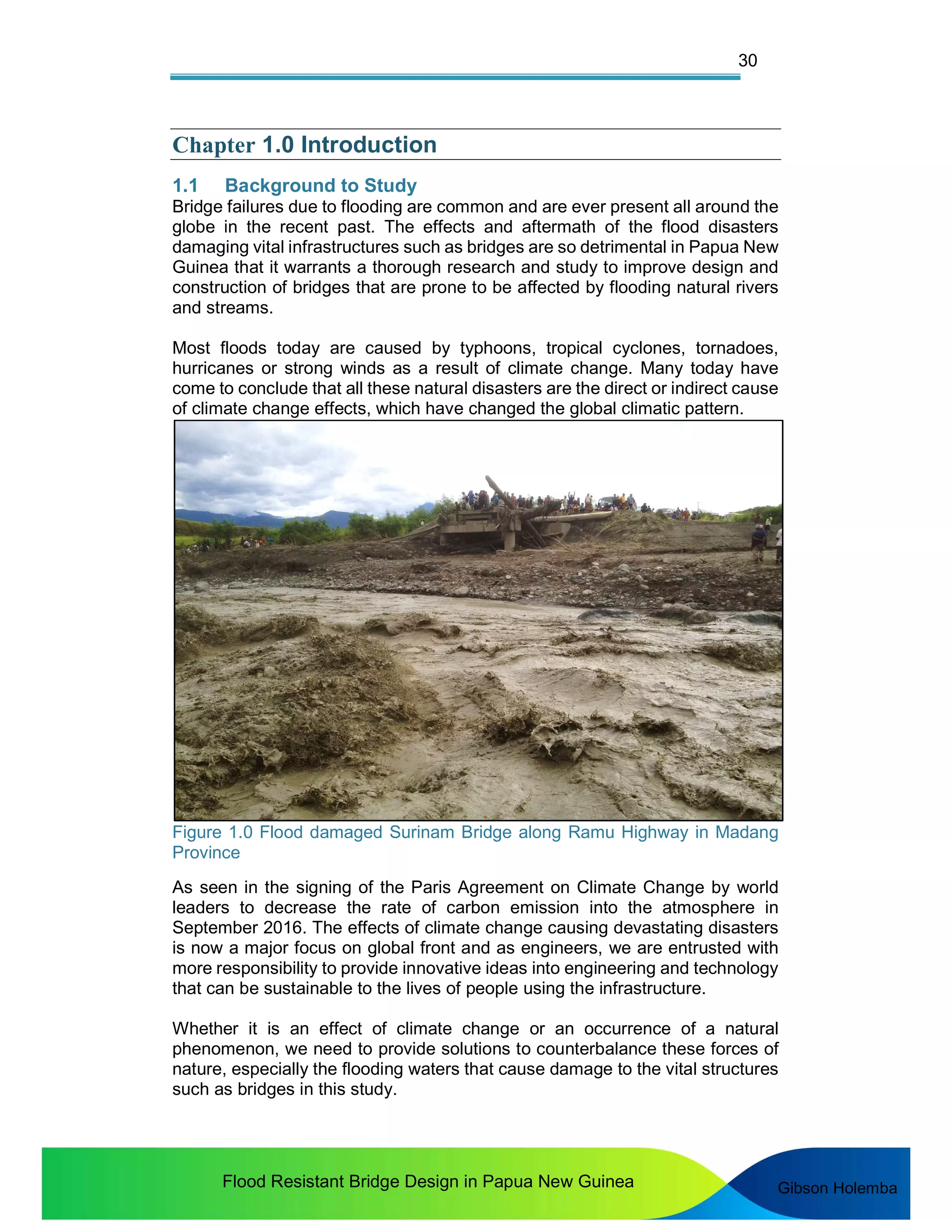 Flood Resistant Bridge Design in PNG rev0117 draft | PDF