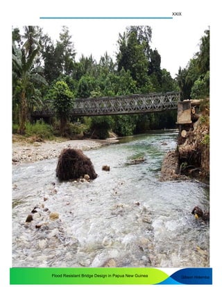 Flood Resistant Bridge Design in PNG rev0117 draft | PDF