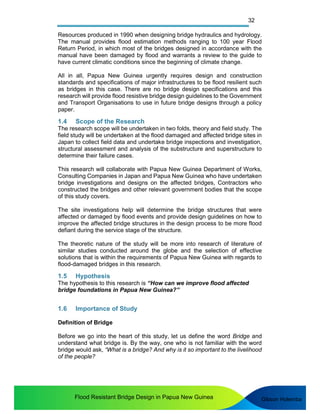 Flood Resistant Bridge Design in PNG rev0117 draft | PDF