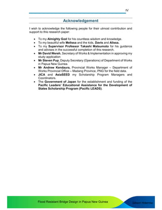 Flood Resistant Bridge Design in PNG rev0117 draft | PDF