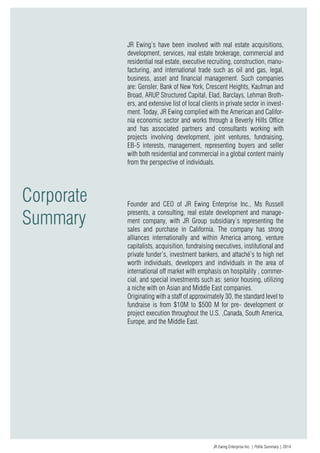 JR Ewing Company Profile | PDF