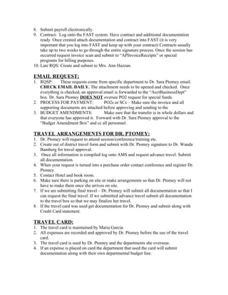 DUTIES OF EXECUTIVE DIRECTOR SECRETARY | DOC | Credit Cards | Personal Debt