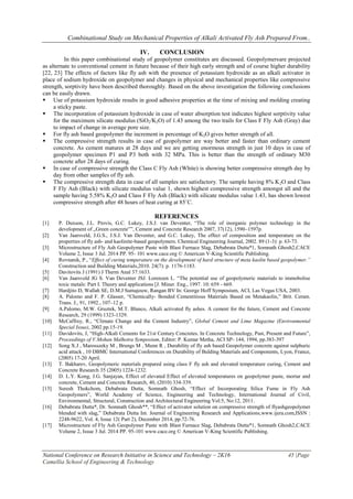 research paper on Geopolymer concrete | PDF