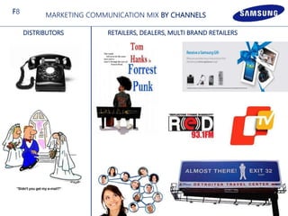 Distribution channel of Samsung - Presented at XIMB | PPTX