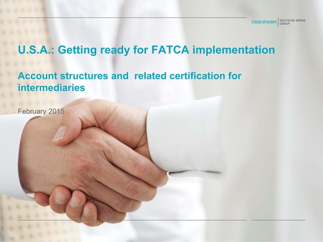 Clearstream-FATCA | PPT