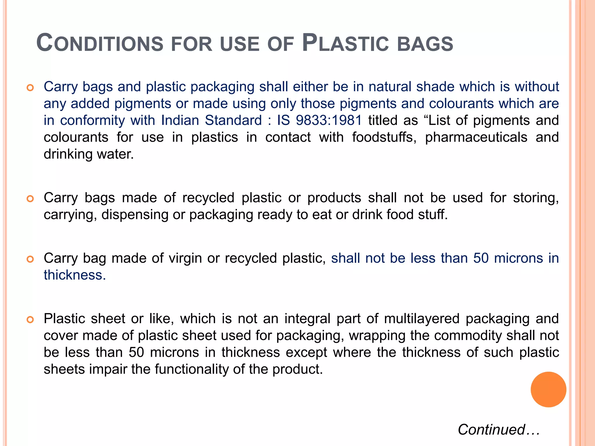 Plastic Waste Management Rules 2016 | PPTX