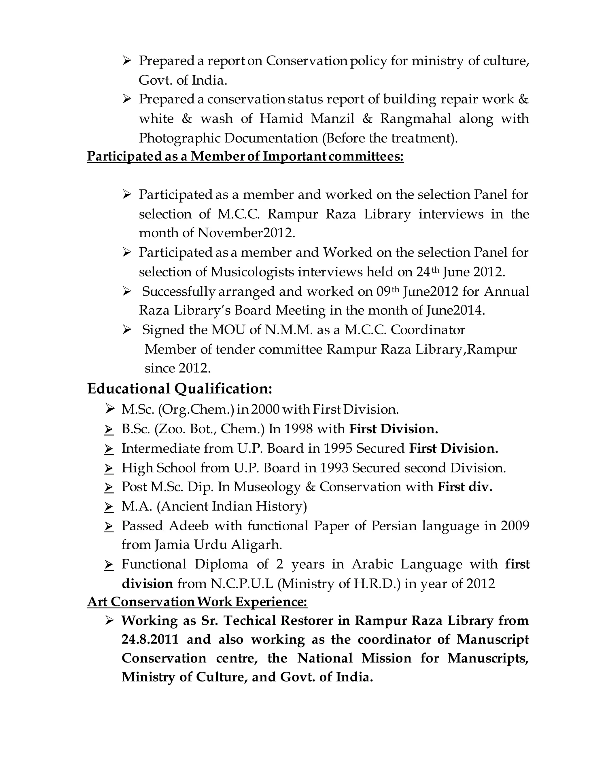 cv of syed Tariq azhar update | PDF