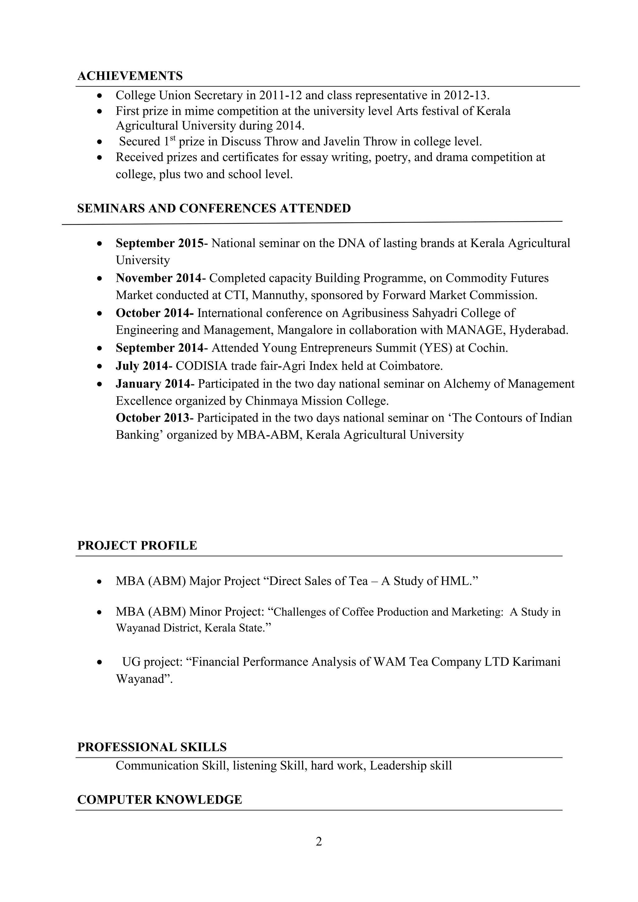 NIDHIN ABRAHAM RESUME (1) | PDF