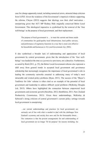 New Zealand's New Mayoral Role and Powers - Final | PDF