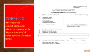 (हिंदी) EMPLOYEE PROVIDENT FUND ACT, 1952 | PPTX