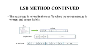 SEMINAR ON staganography | PPTX