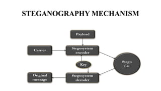 SEMINAR ON staganography | PPTX
