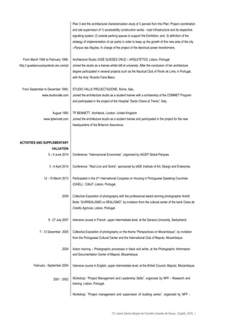 CV-English_12 jan 2016_joana borges de carvalho GS | PDF