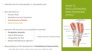 Patellofemoral Pain Syndrome (Final) | PPTX
