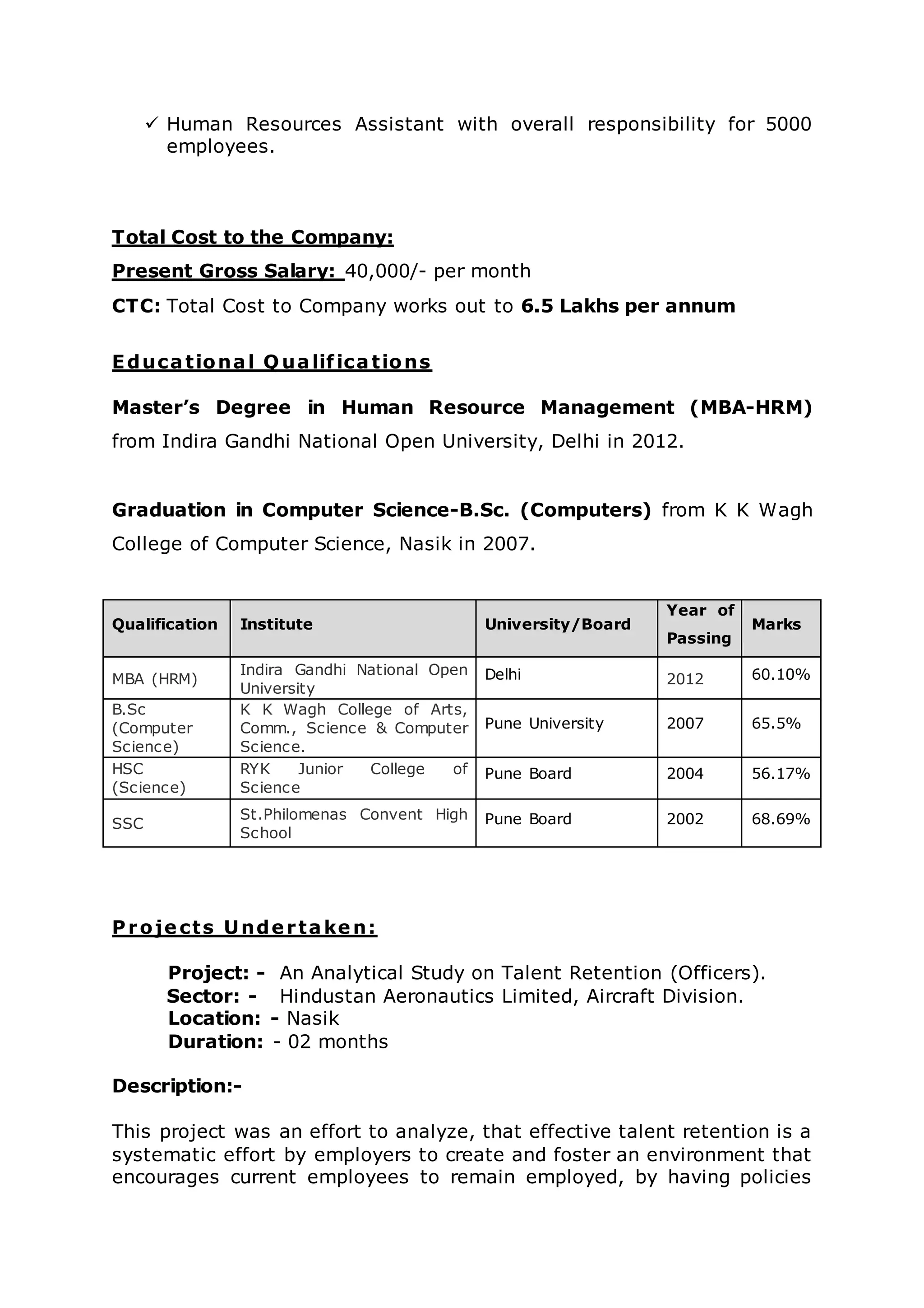 HARSHA- RESUME | PDF