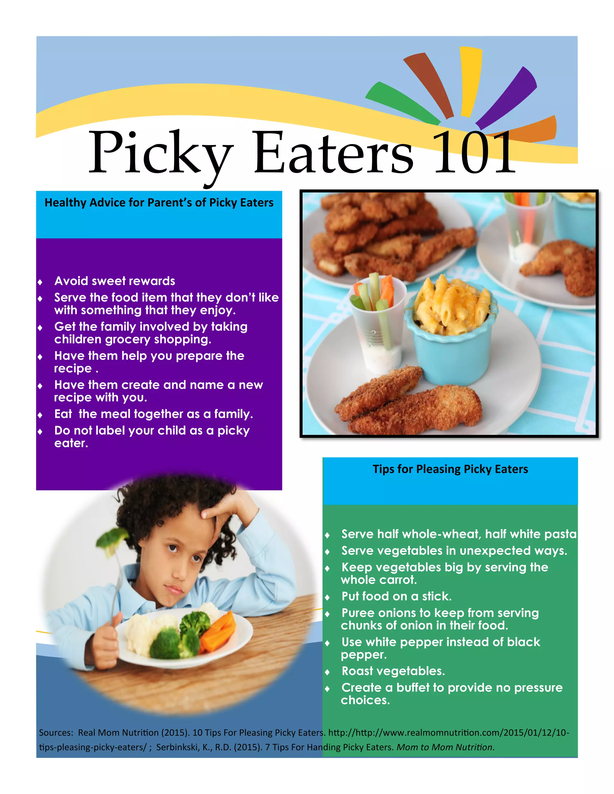 picky eaters 101 flyer | PDF