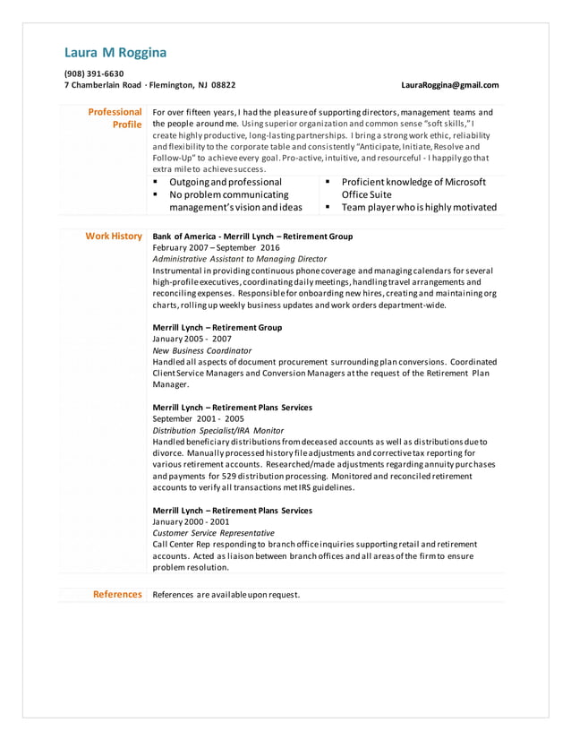 Laura Roggina - Resume | PDF