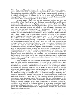 Aviation Security essay_TRC | PDF