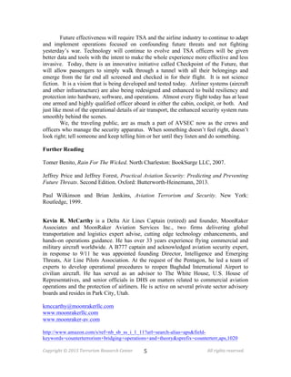 Aviation Security essay_TRC | PDF
