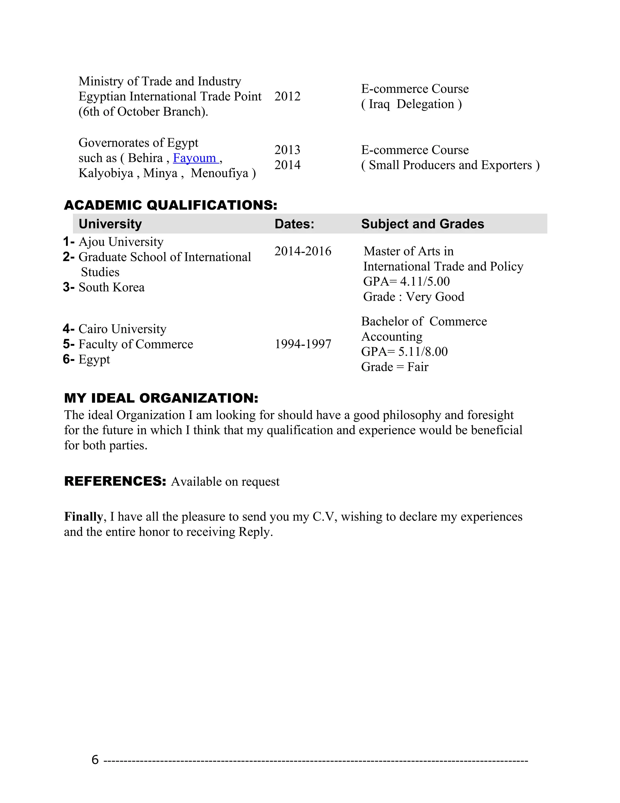 Haitham CV | PDF