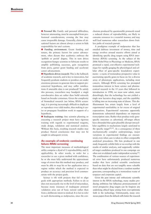 Scientific Misconduct-Part I | PDF