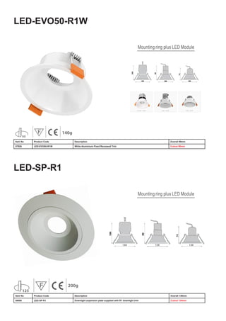 Downlight catalogue compressed | PDF