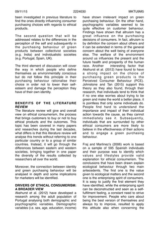 Ethical Consumerism: The Role Played by Consumer Identity and Self | PDF