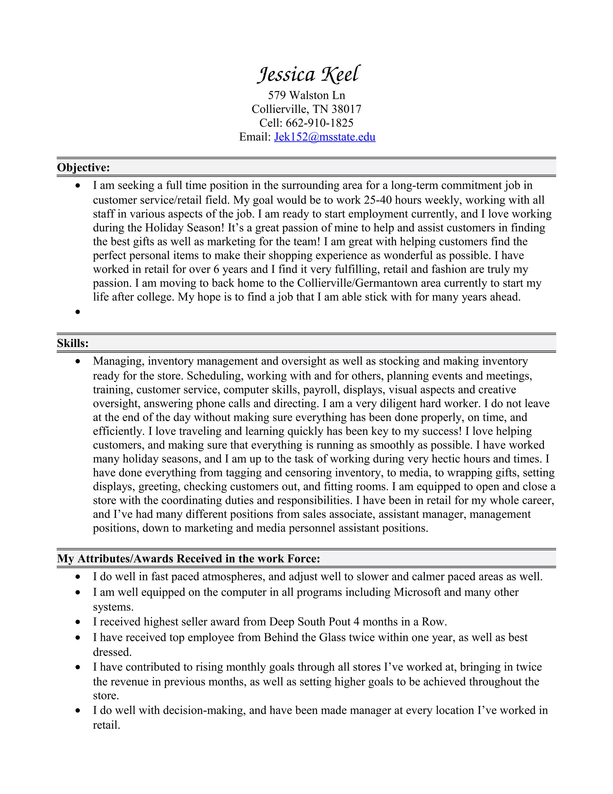 RESUME UPDATED | DOC