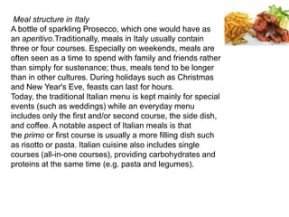 Italian food | PPTX