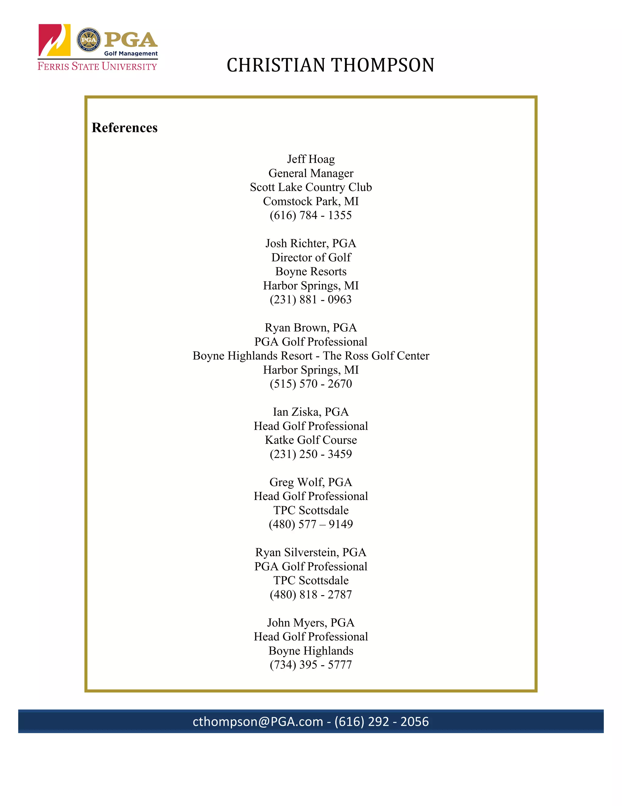 Portfolio_References | PDF