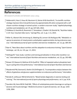 CrossFit and nutrition | PDF