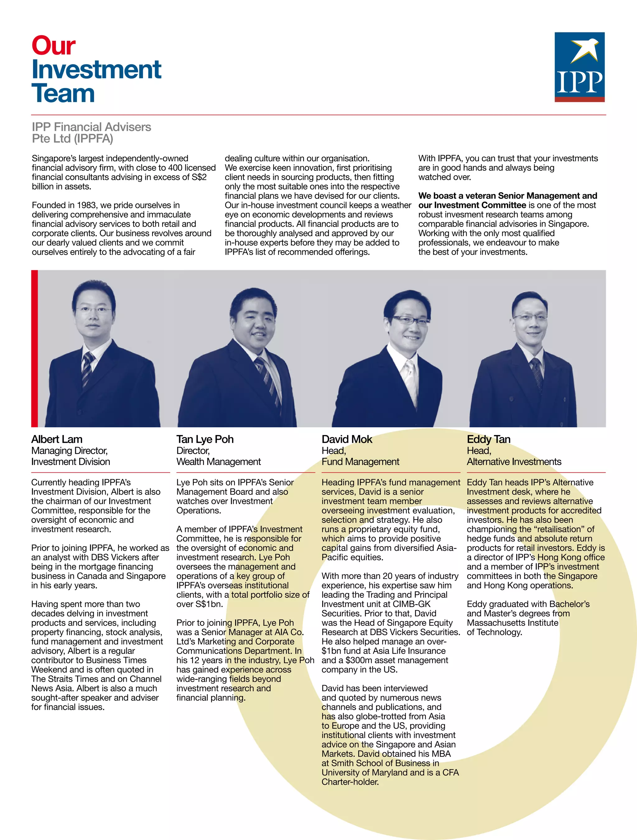 IPP Investment Team | PDF
