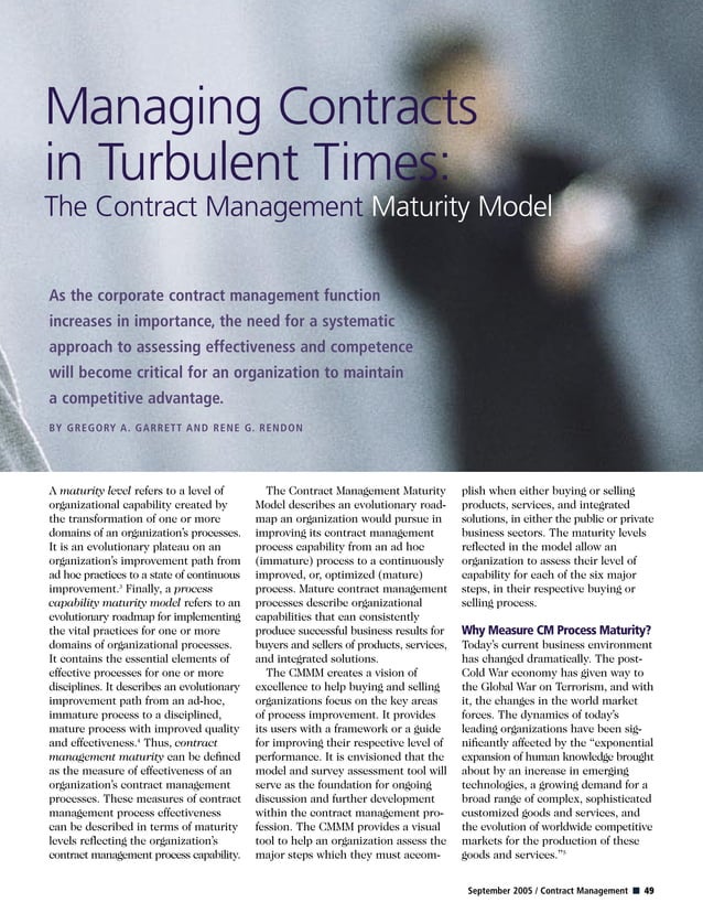 Article - CMMM | PDF