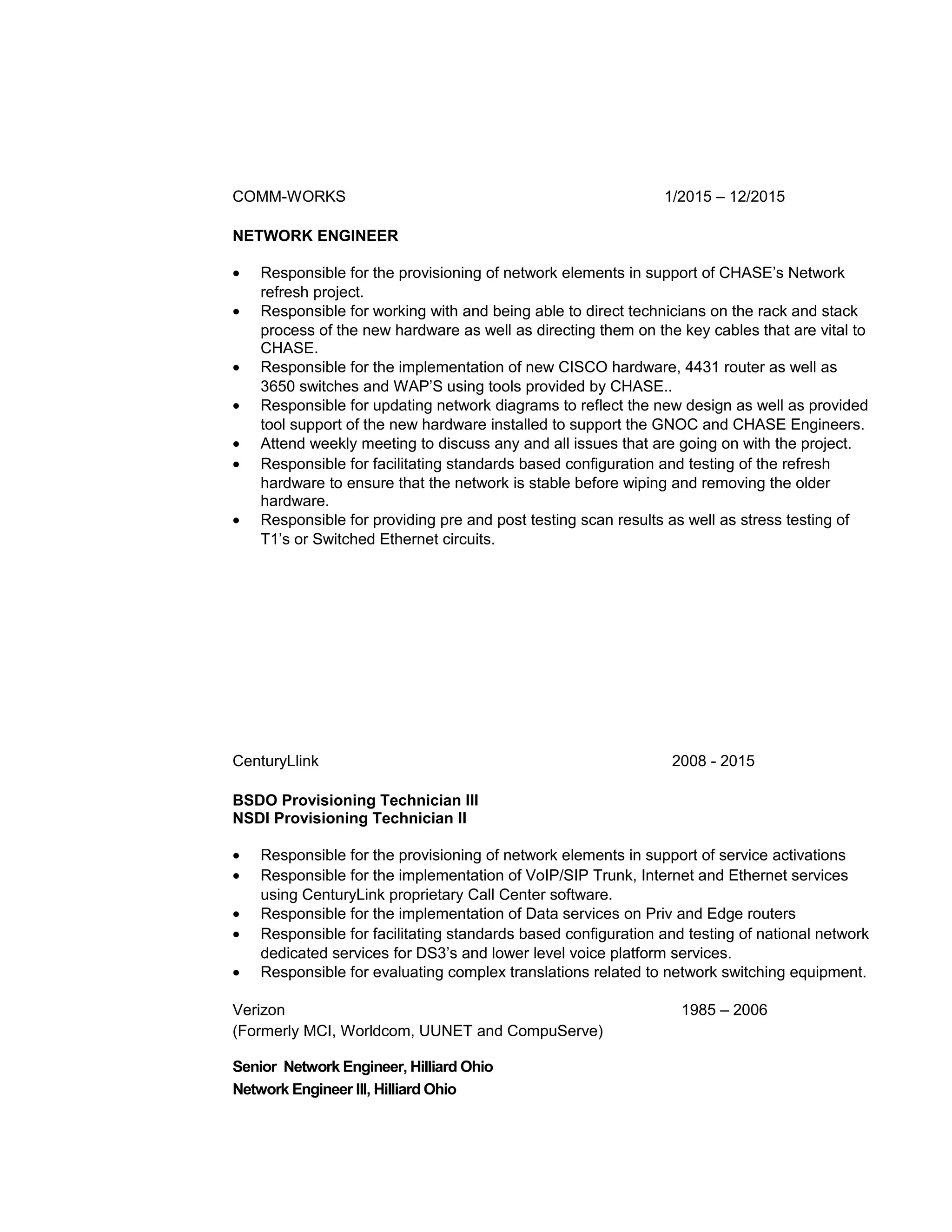 Resume-Walter Hammack | DOC