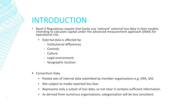 Loss Data analysis | PPT