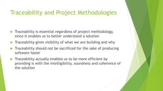 Lesson Plan 0 - Traceability Intro | PPTX