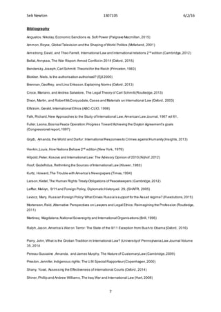 International law is simply an instrument for policymakers | DOCX