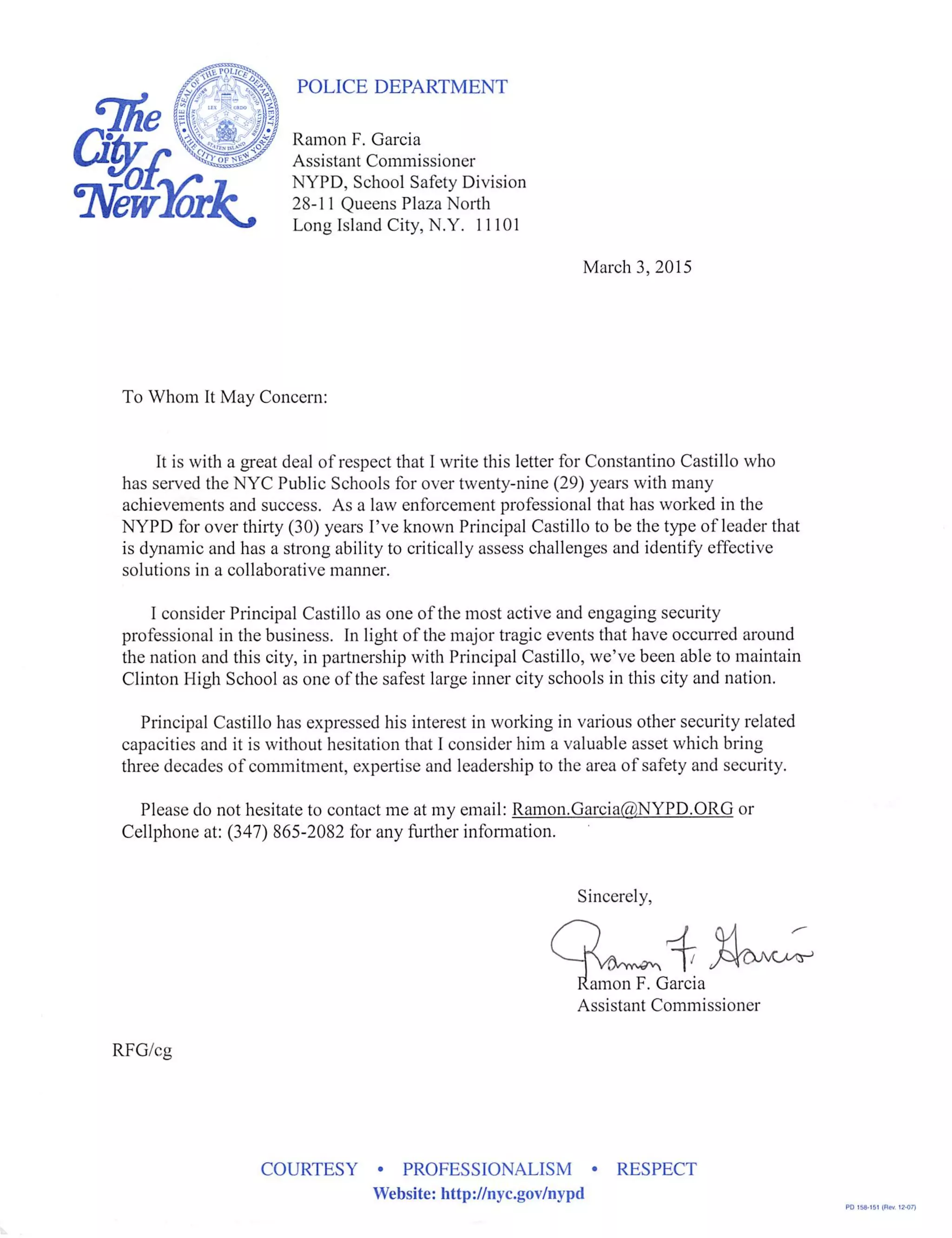Recommendation Letter alex | PDF