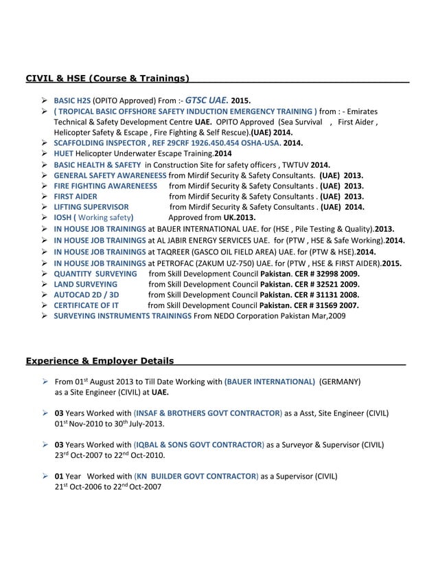 Syed Sufyan Ahmed CV | PDF