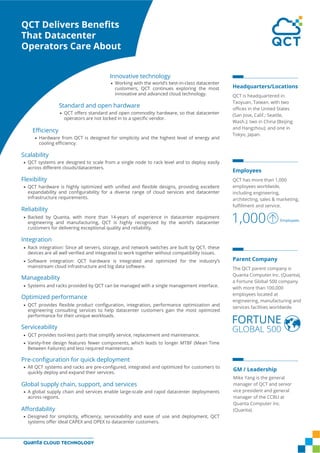 QCT Fact Sheet-English | PDF | Cloud Computing | Internet
