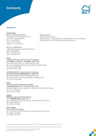 QCT Fact Sheet-English | PDF | Cloud Computing | Internet