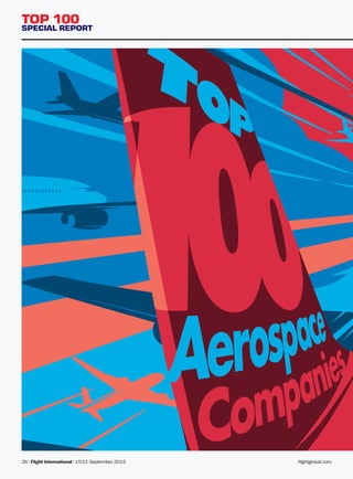 2015 Flight Global and PwC Top 100 Aerospace Companies | PDF