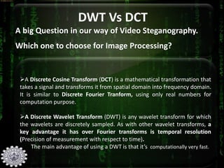 Multimedia Steganography | PPT