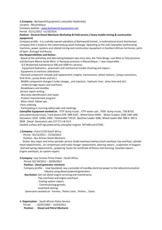Andrew T Nyamombe cv 1 | DOC