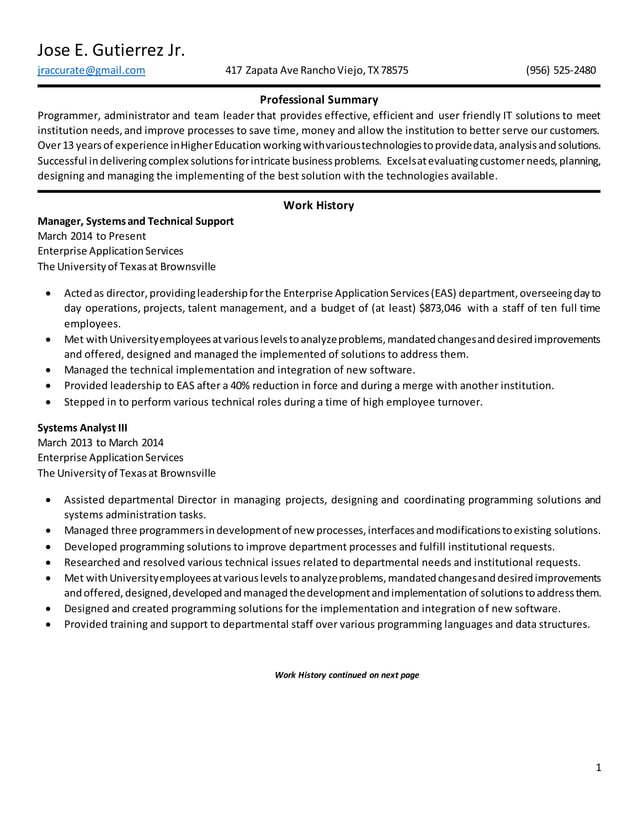 Jose Gutierrez Resume | DOCX