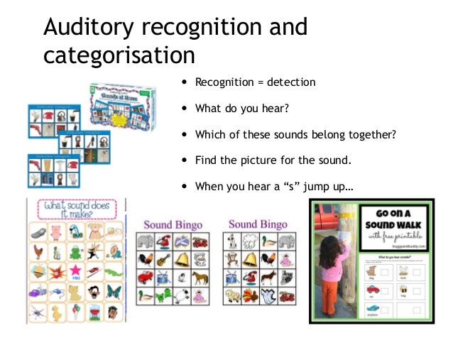 Auditory perception