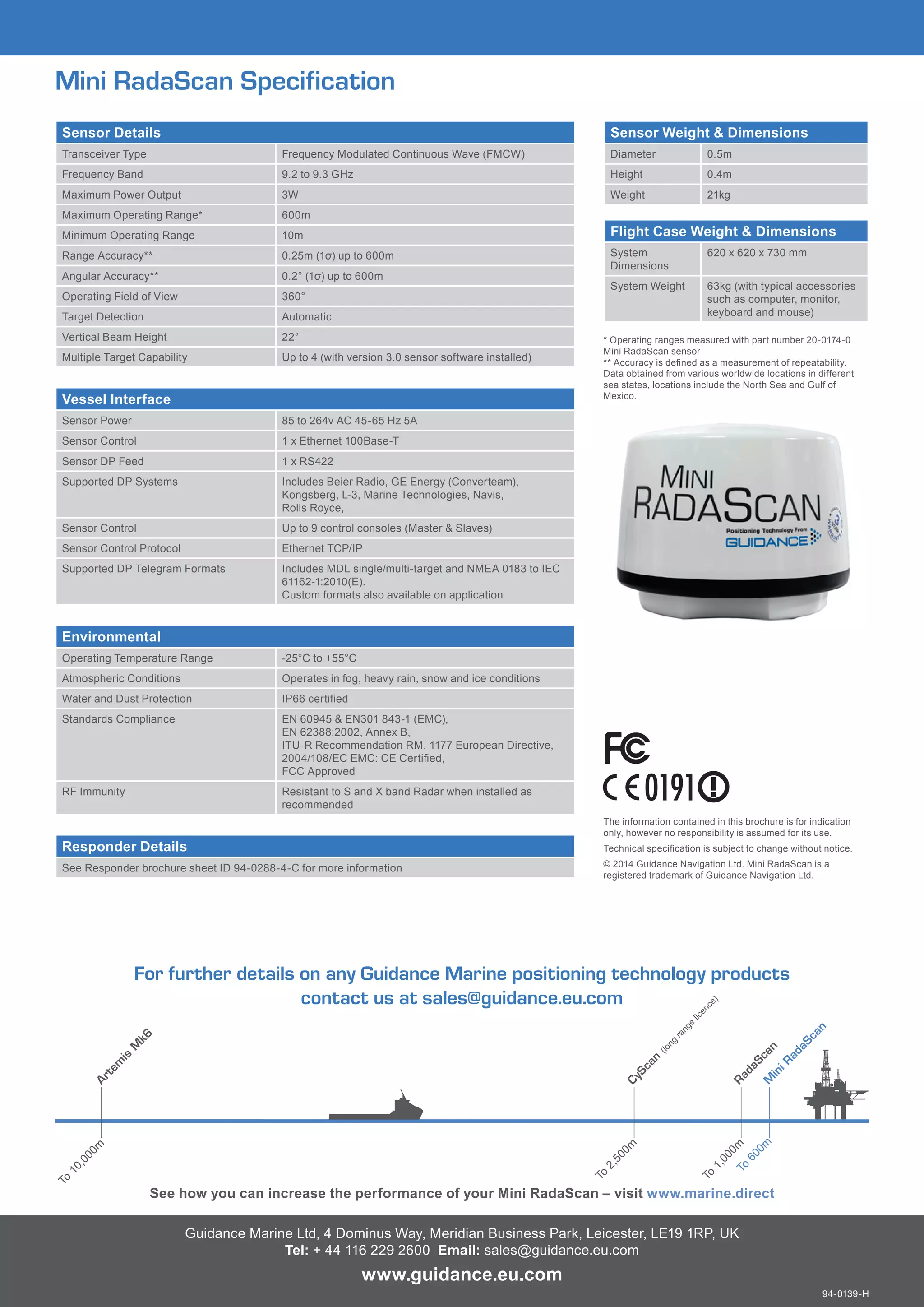 Mini RadaScan Brochure | PDF