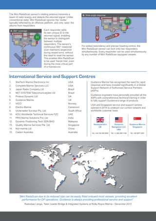 Mini RadaScan Brochure | PDF